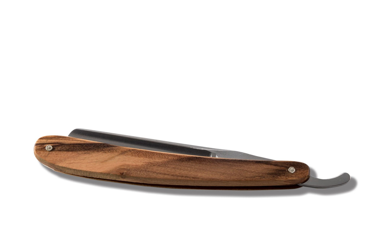 Straight razor »Olivewood« - Germany Solingen