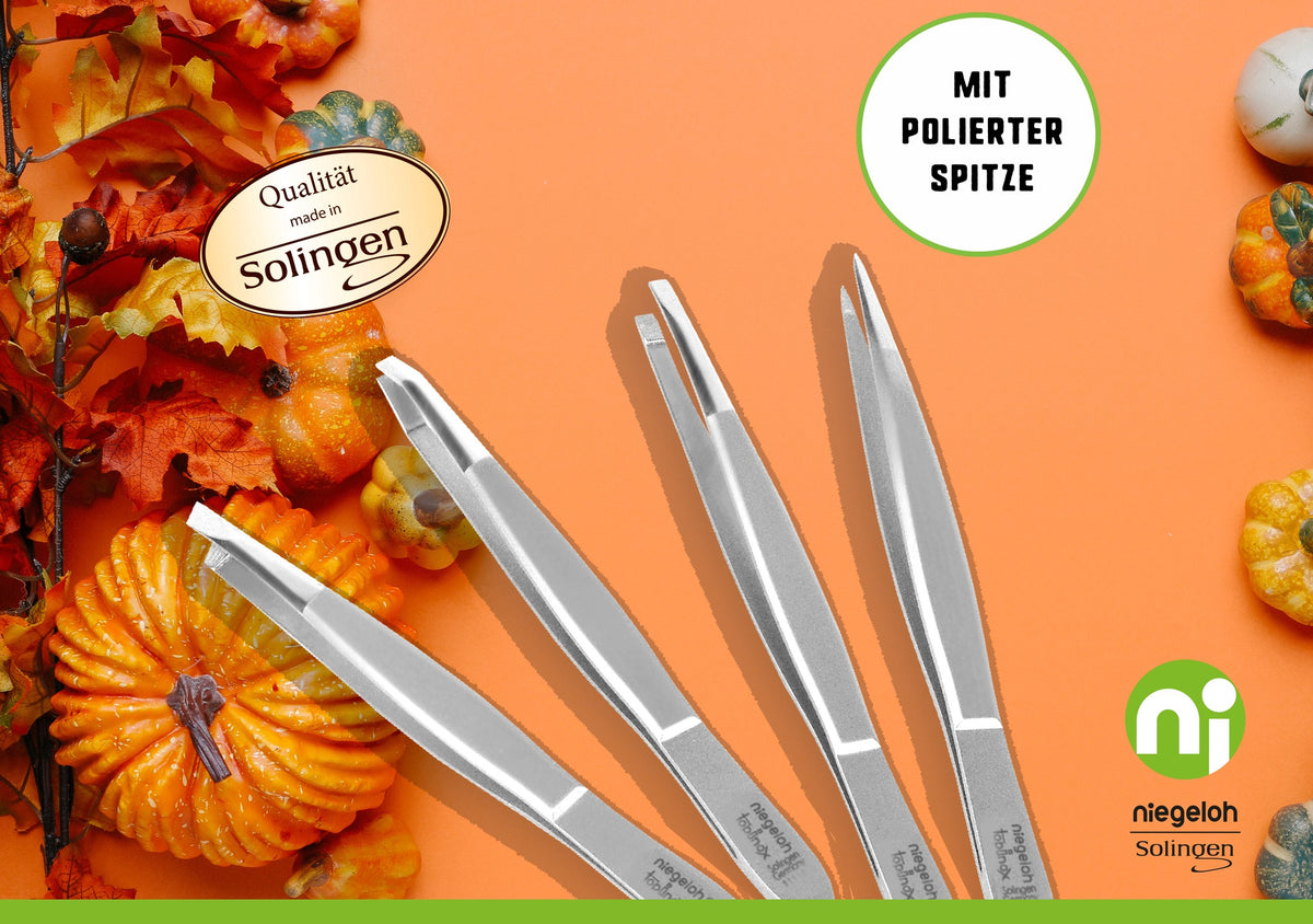 Pinzette gerade Spitze, Edelstahl rostfrei, topinox – Germany Solingen