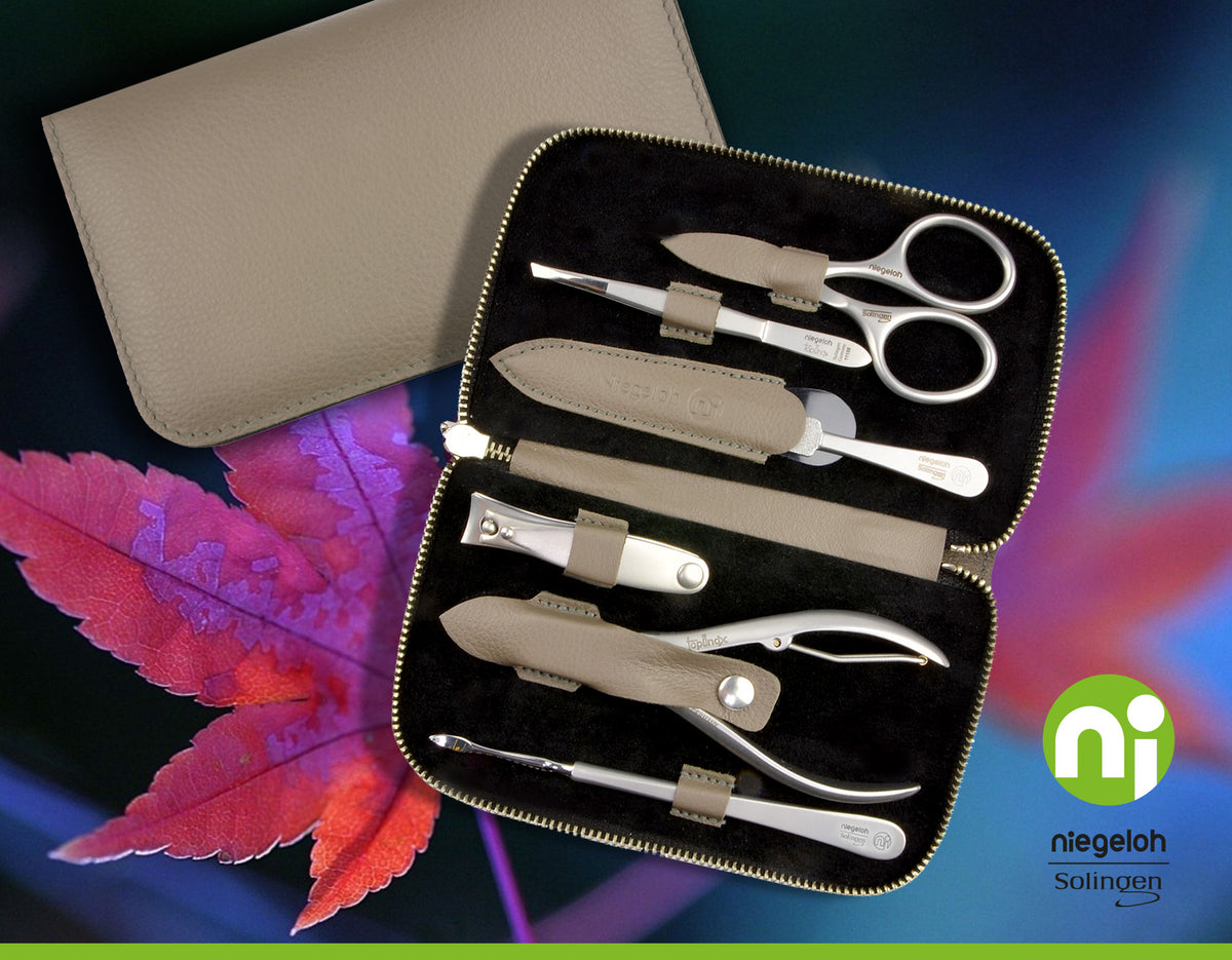 Manicure pedicure set Cafe do Brazil, lungo, 6 pcs. - Germany Solingen