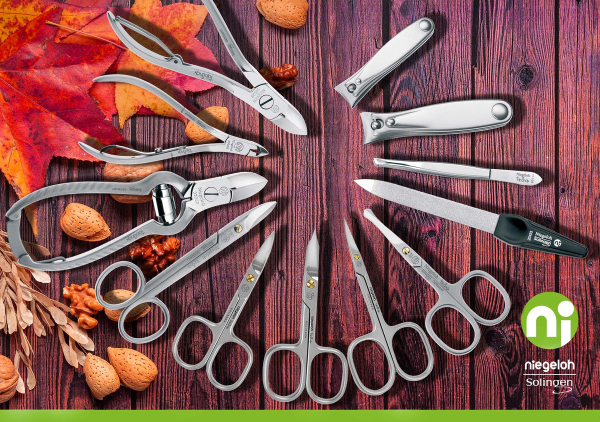 combined cuticle/nail scissors, stainless steel, topinox - Germany Solingen